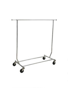 Collapsible Rolling Wardrobe Rack Rental from $5